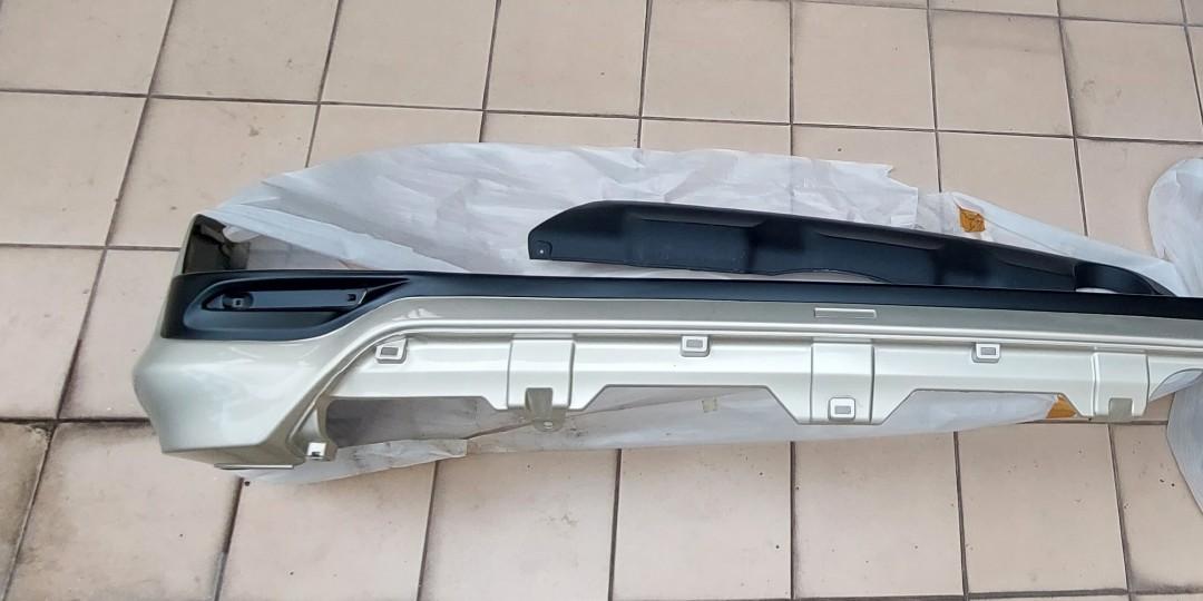 Fortuner TRD Sportivo Rear Skirt / Spoiler Original, Car Parts ...