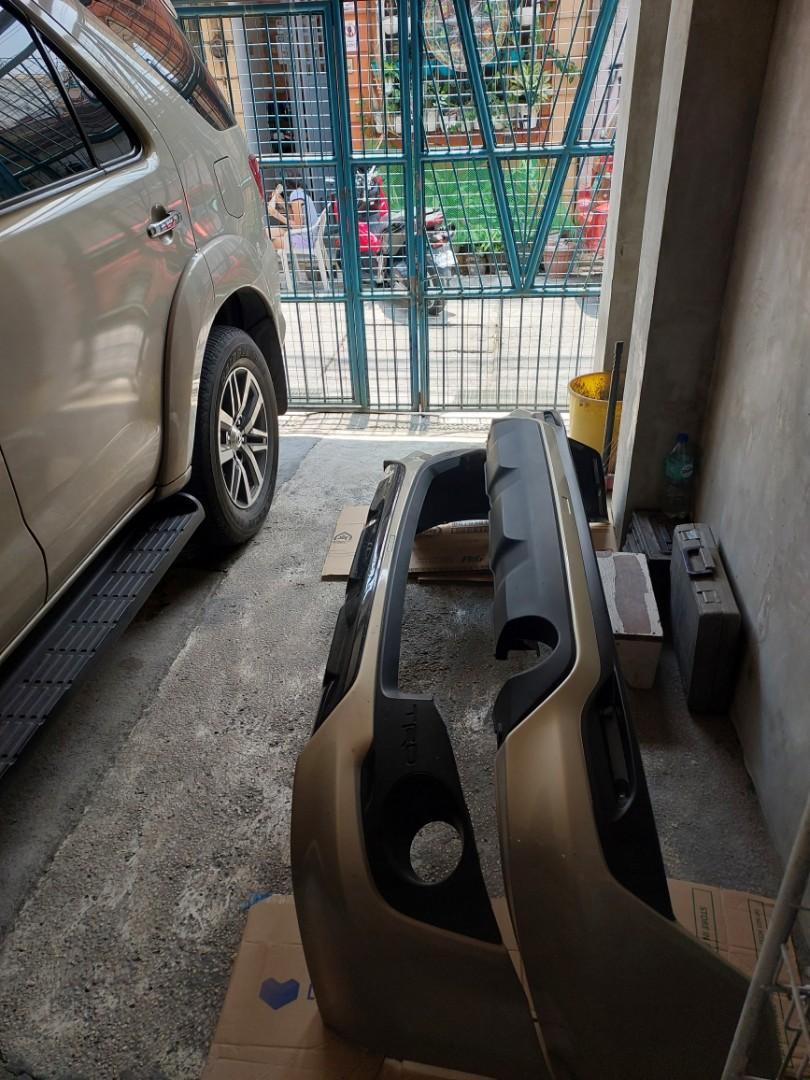 Fortuner TRD Sportivo Rear Skirt / Spoiler Original, Car Parts ...