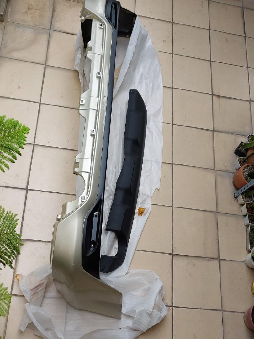 Fortuner TRD Sportivo Rear Skirt / Spoiler Original, Car Parts ...