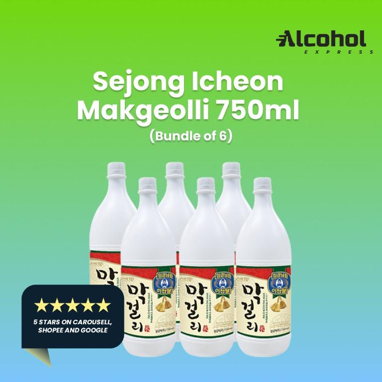 Sejong Icheon Makgeolli 750ml, Food & Drinks, Alcoholic Beverages on ...