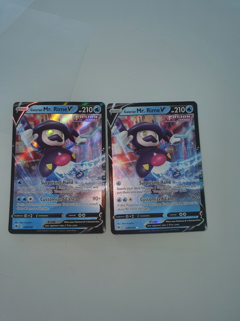 Galarian Mr. Rime V, Hobbies & Toys, Memorabilia & Collectibles ...