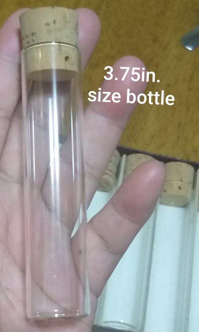 GLASS TUBE CONTAINER, Furniture & Home Living, Kitchenware & Tableware ...