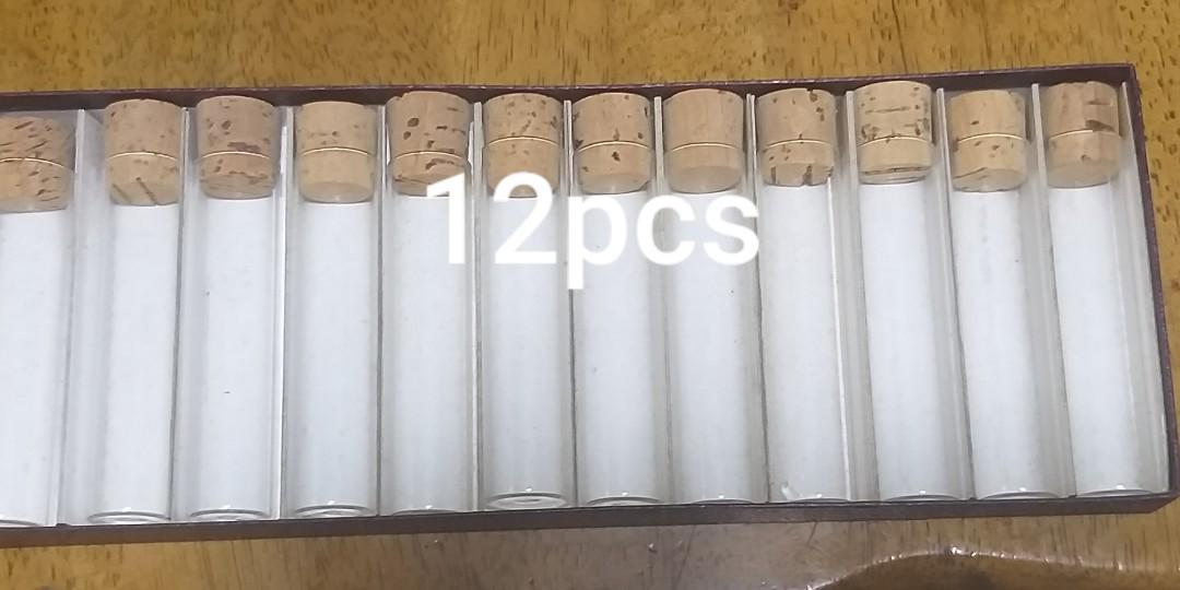 GLASS TUBE CONTAINER, Furniture & Home Living, Kitchenware & Tableware ...