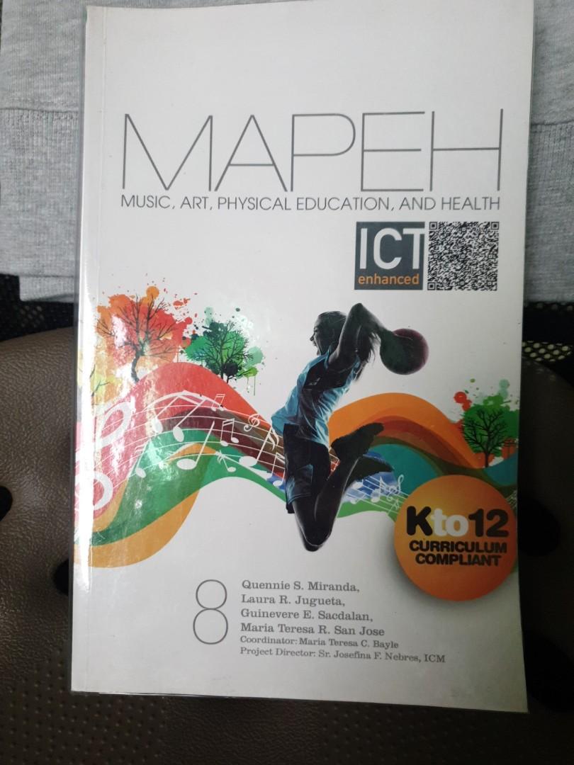 MAPEH Grade 8, Hobbies & Toys, Books & Magazines, Textbooks on Carousell