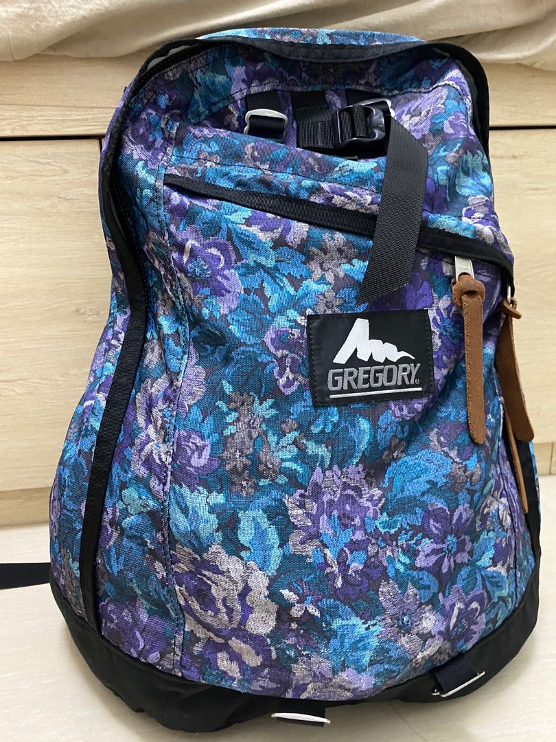 Gregory Royal Tapestry絕版藍花USA版, 名牌, 手袋及銀包 - Carousell