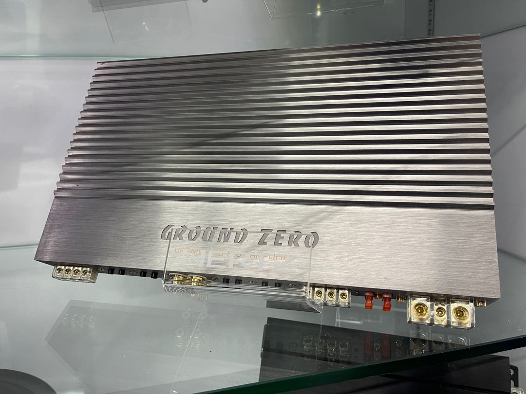 Ground zero GZUA4.150 SQ-plus 4-channel class-a amplifier, Car ...