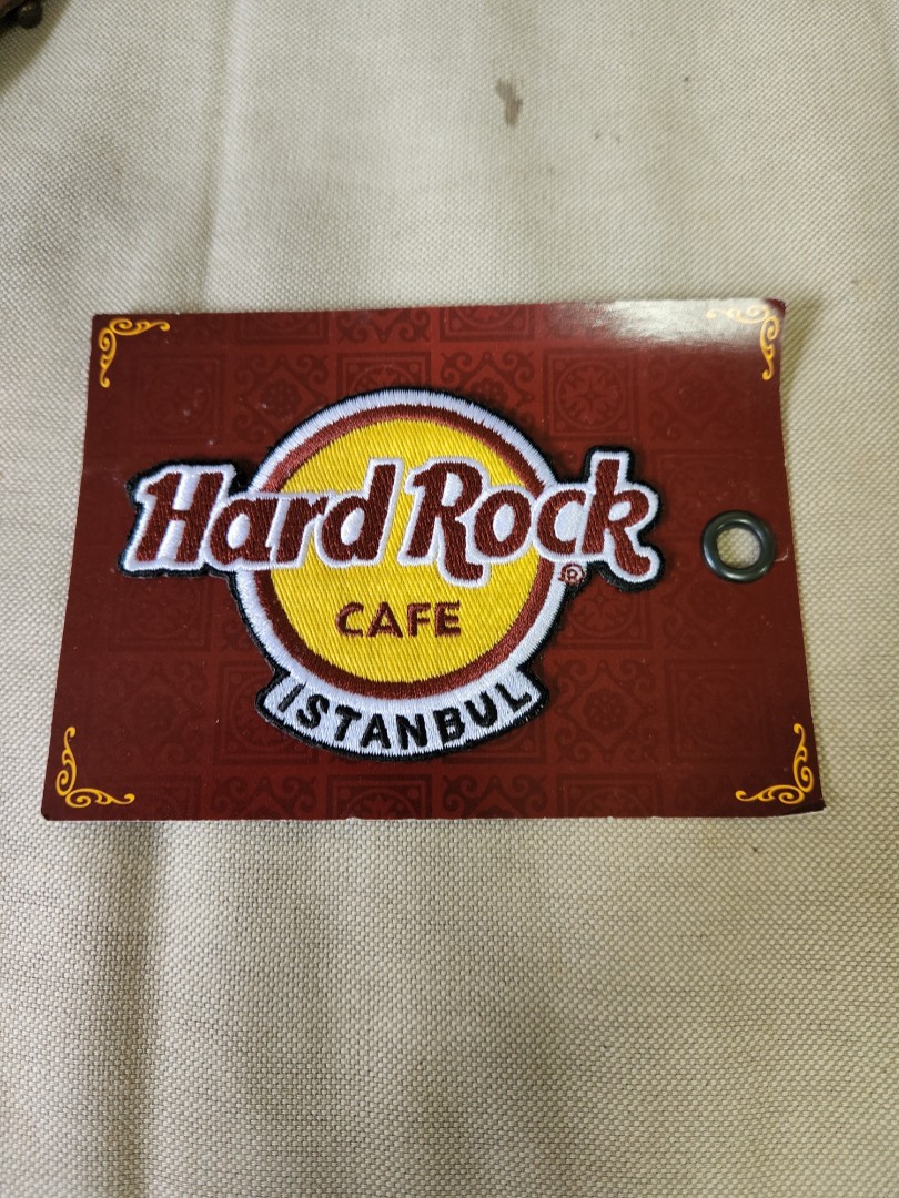 Hard Rock Cafe (Istanbul) Iron-On Patch, Hobbies & Toys, Stationery ...
