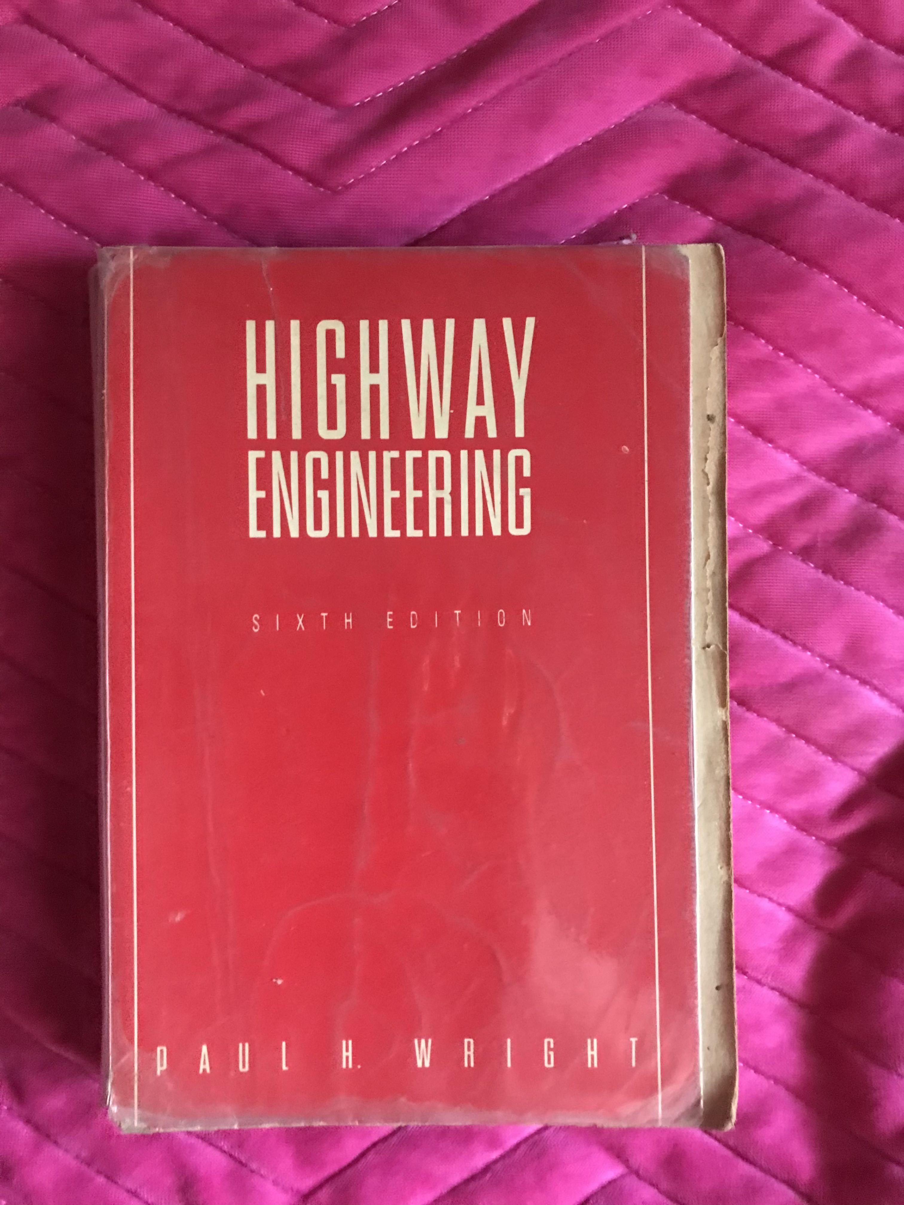 Highway Engineering by Wright, Hobbies & Toys, Books & Magazines ...