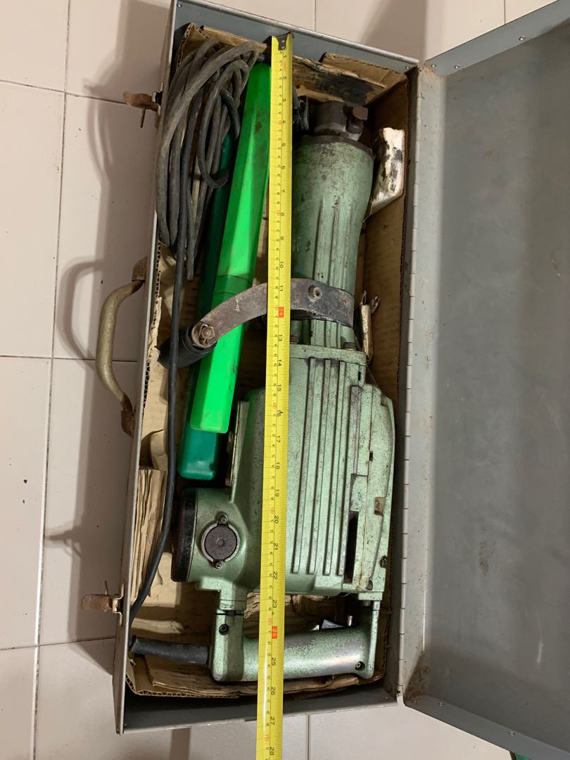 Hitachi Concrete Breaker Machines, Furniture & Home Living, Home ...