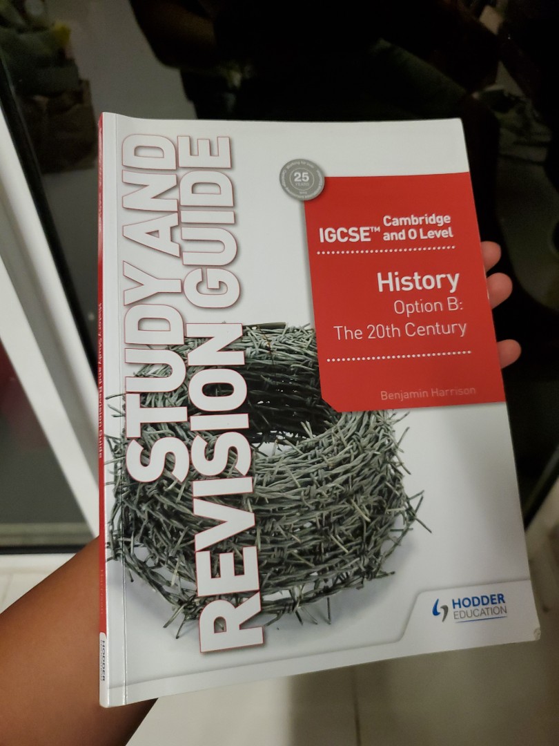 Hodder IGCSE History Study and Revision Guide Option B: The 20th ...