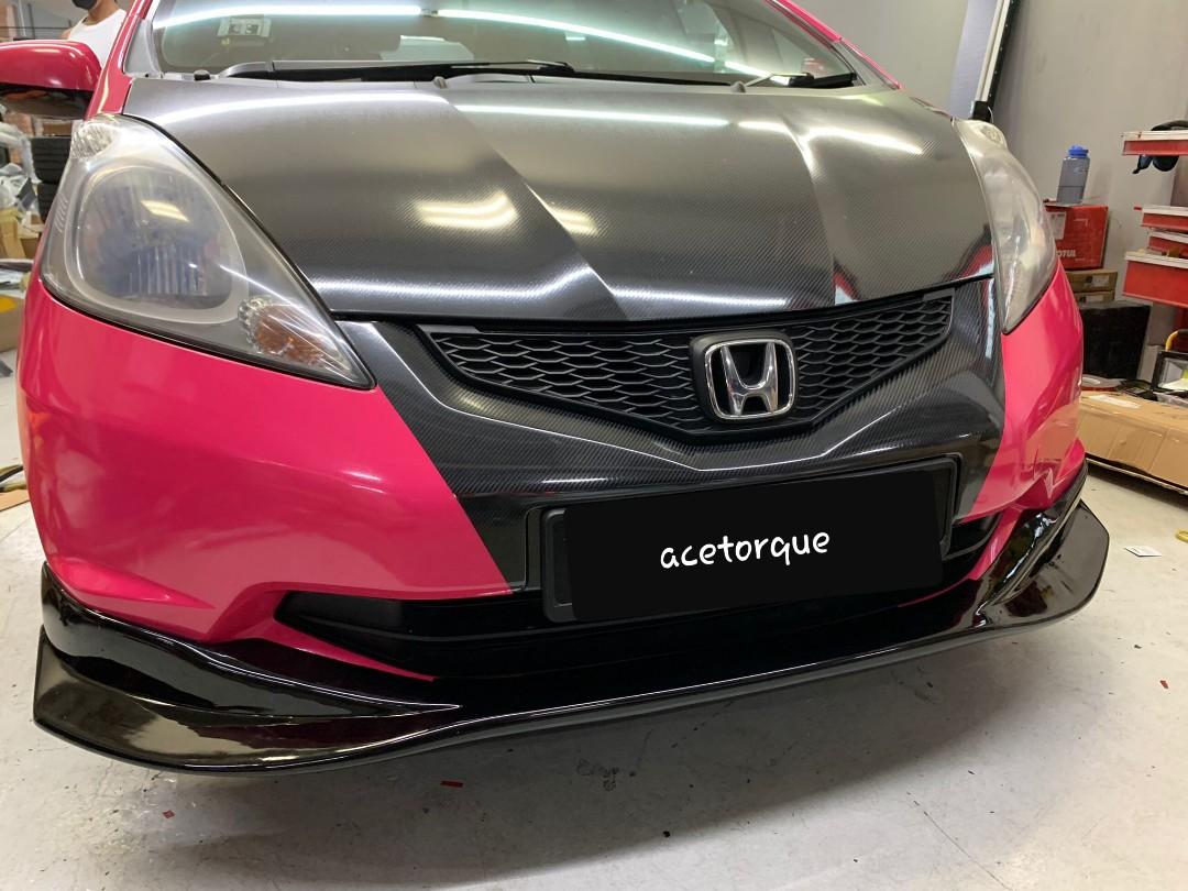 Honda Fit GE6 Accessories Front Bumper Skirt Lip, Car Accessories ...