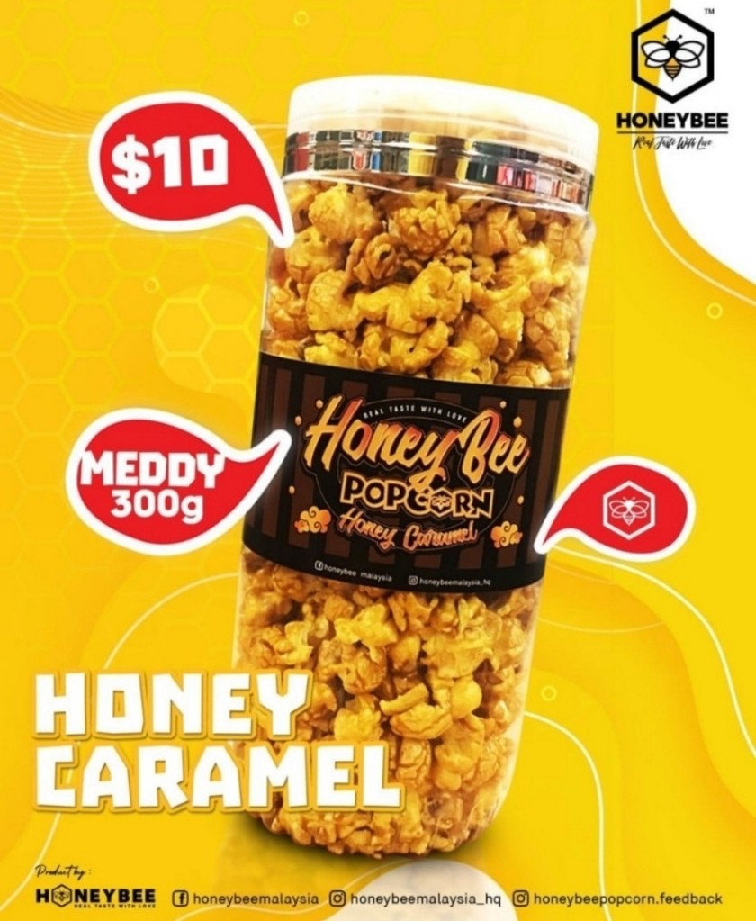 Honey Bee Popcorn, Food & Drinks, Local Eats on Carousell