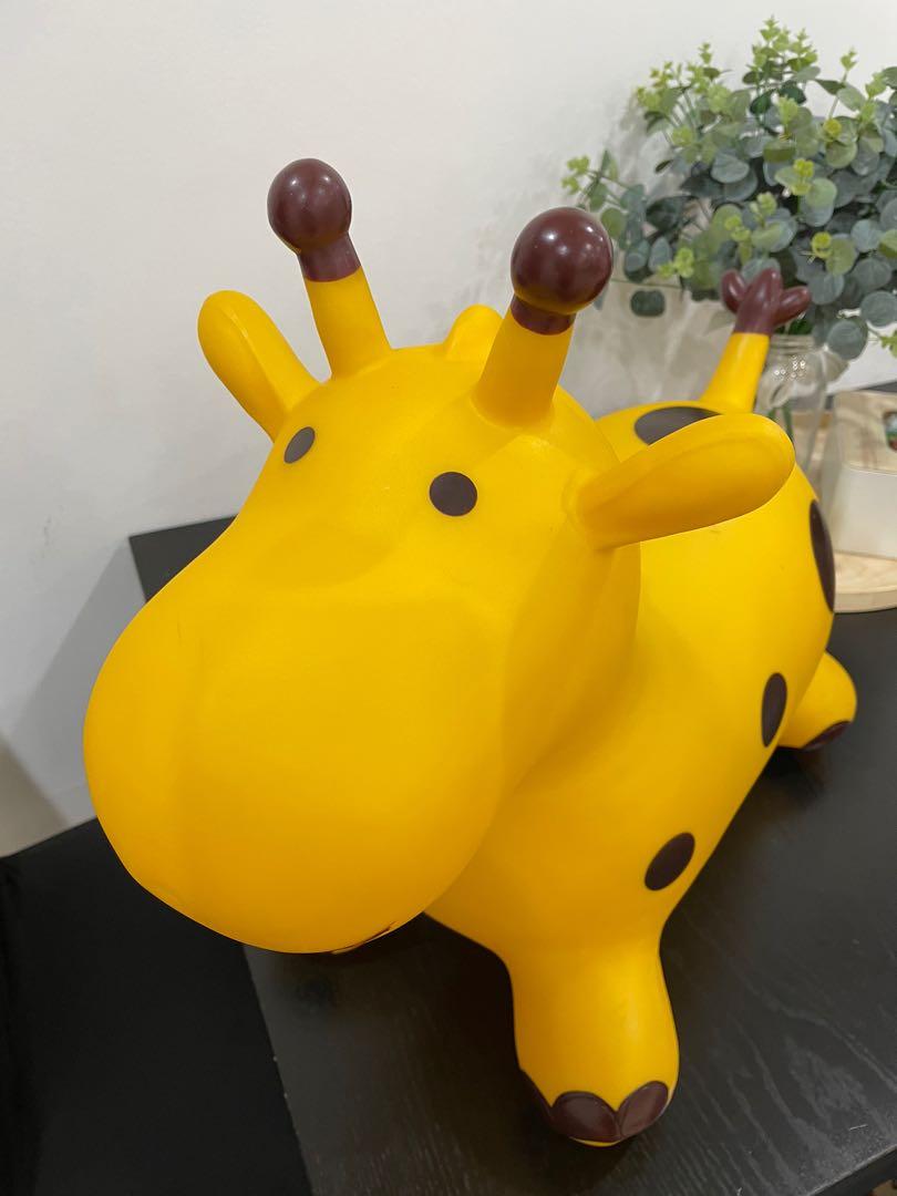 Hopper Giraffe Inflatable, Hobbies & Toys, Toys & Games on Carousell