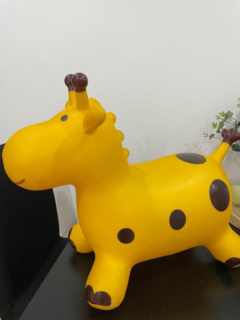 Hopper Giraffe Inflatable, Hobbies & Toys, Toys & Games on Carousell