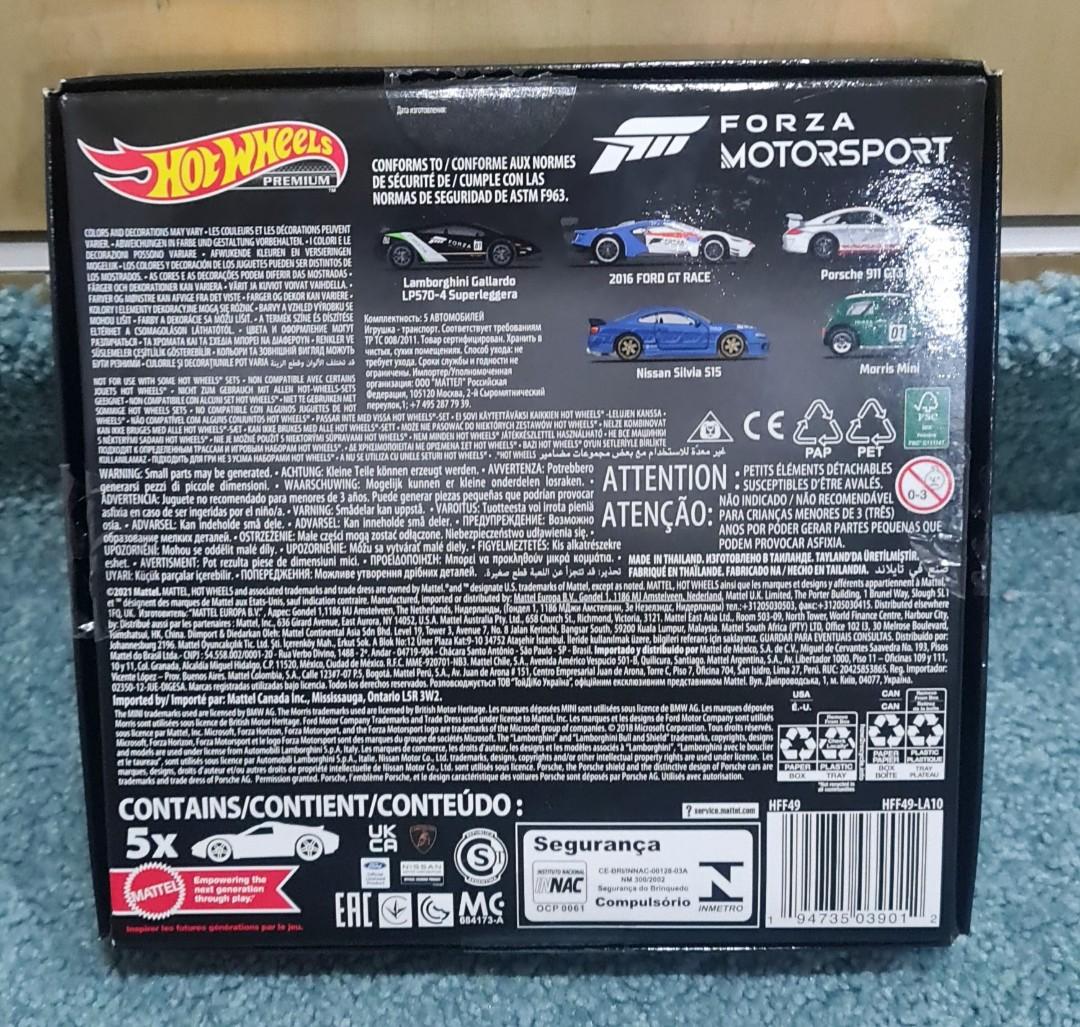 Hot Wheels Box Set Forza Motorsport, Hobbies & Toys, Toys & Games on ...