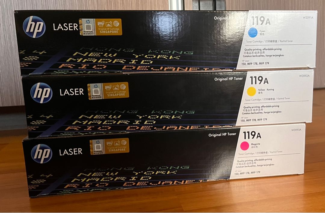 HP Toner Cartridge -HP Laser 150, MFP 178,MFP 179 (Yellow , magenta ...