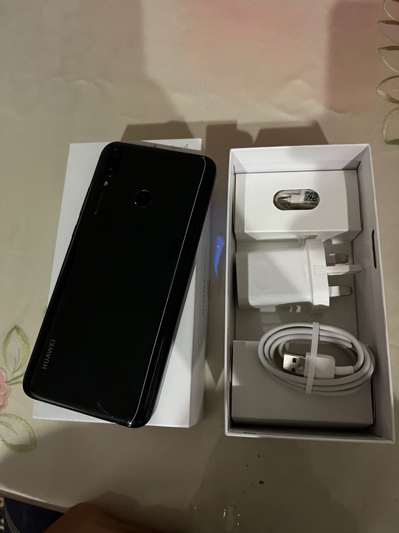 Huawei Y9 2019 fullset box, Mobile Phones & Gadgets, Mobile Phones ...