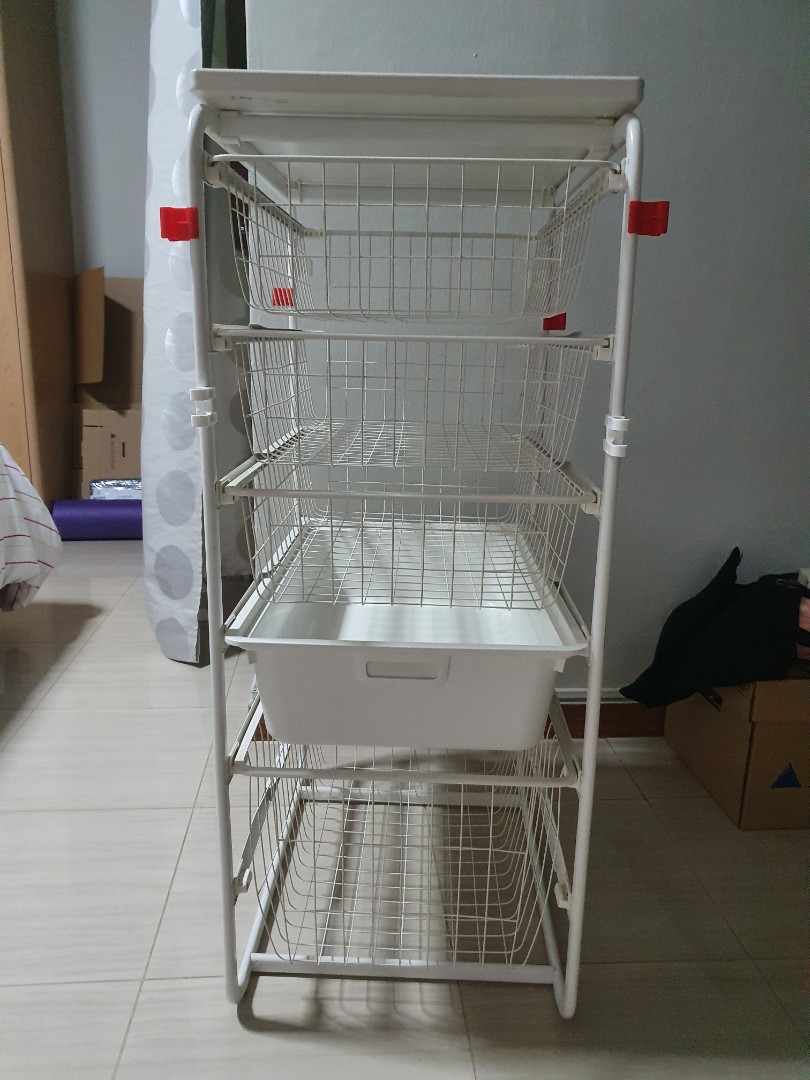 IKEA Algot Storage System (6 baskets), Furniture & Home Living ...