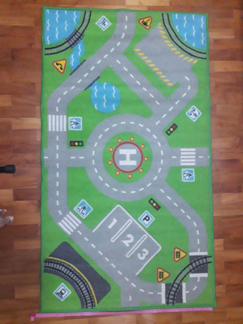 IKEA Kids playmat carpet, Furniture & Home Living, Home Decor, Carpets ...