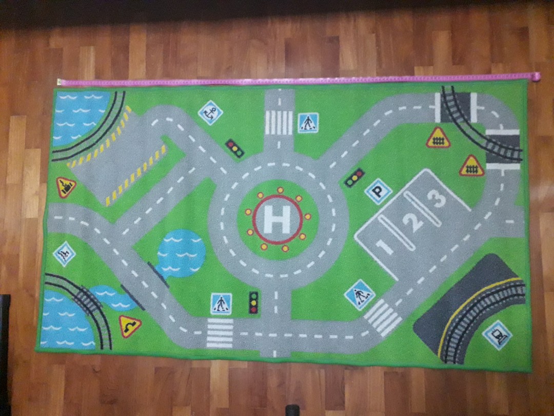 IKEA Kids playmat carpet, Furniture & Home Living, Home Decor, Carpets ...