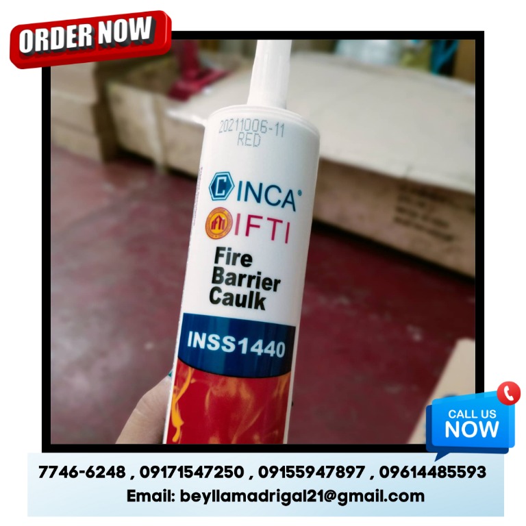 Inca Firestop Sealant, Commercial & Industrial, Construction Tools ...