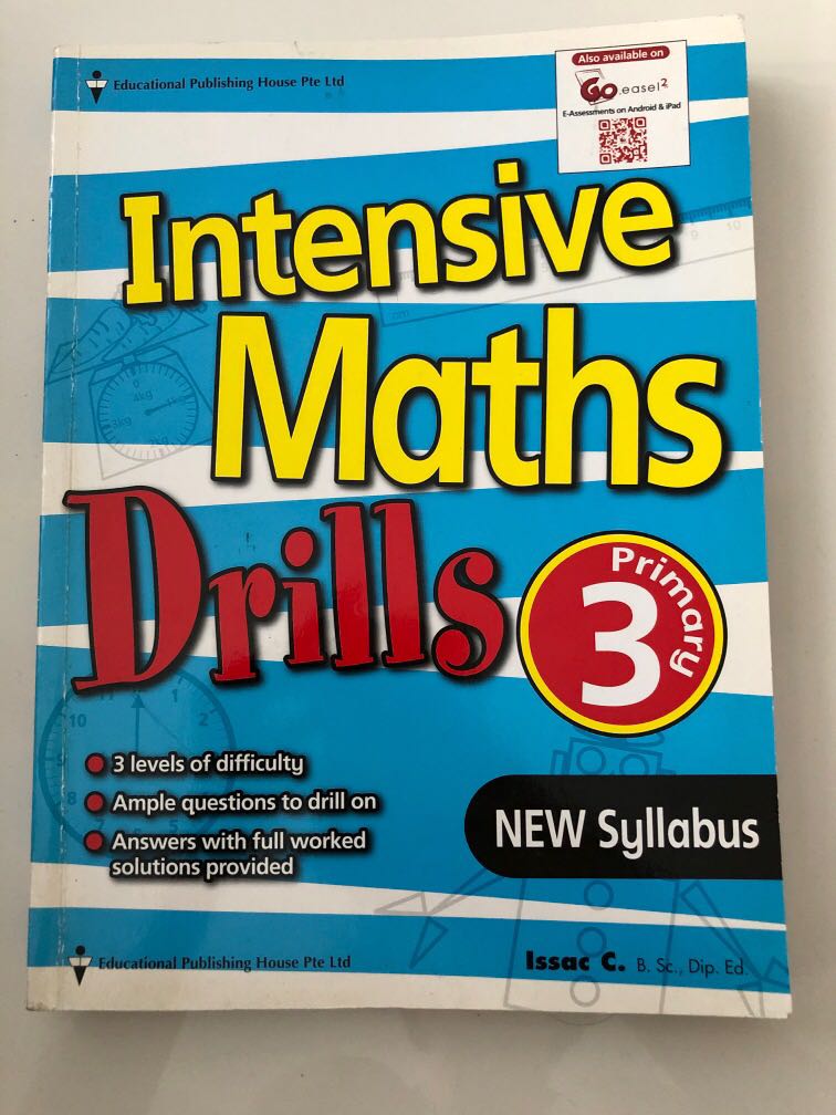 Intensive math drills Primary 3 , Hobbies & Toys, Books & Magazines ...