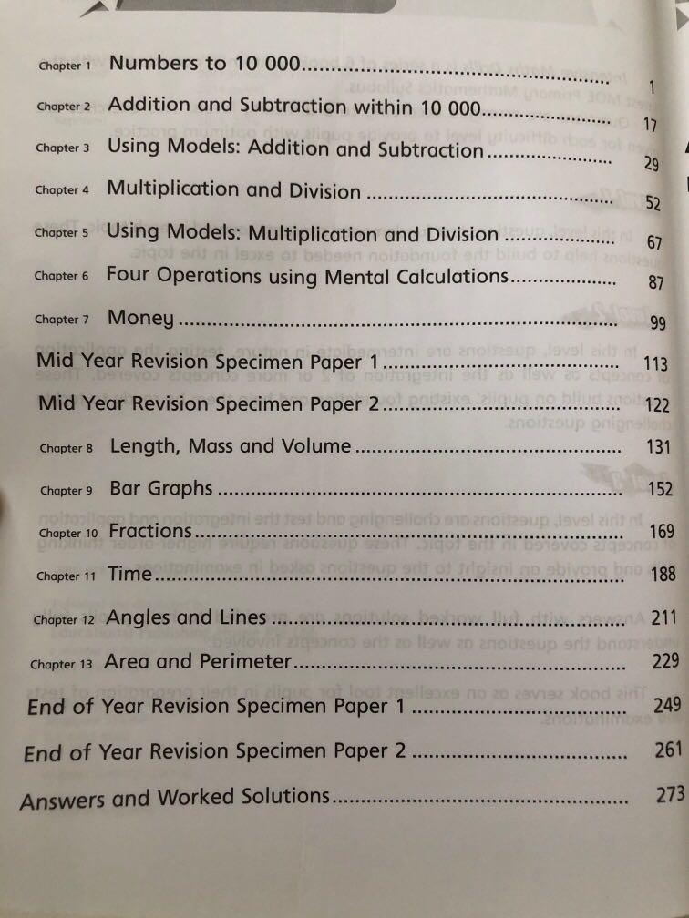Intensive math drills Primary 3 , Hobbies & Toys, Books & Magazines ...