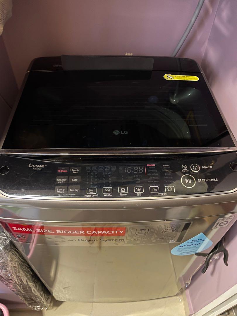 LG washing machine Inverter direct drive 11 kg, TV & Home Appliances ...