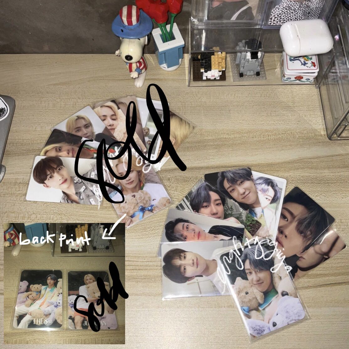 Jeonghan and Minghao Dicon 101 Set teddy bear pob, Hobbies & Toys ...