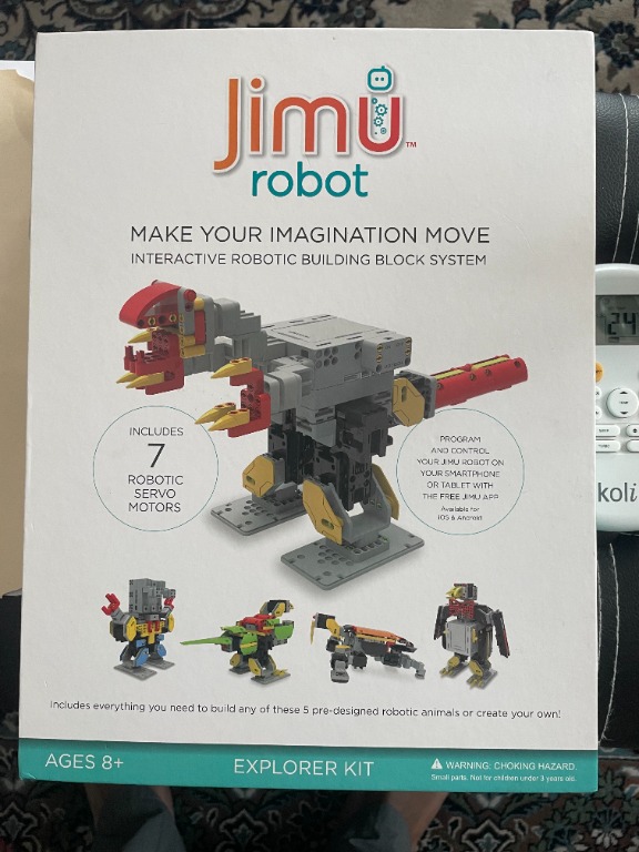 Jimu Robot Explorer Kit (App enabled building), Hobbies & Toys ...