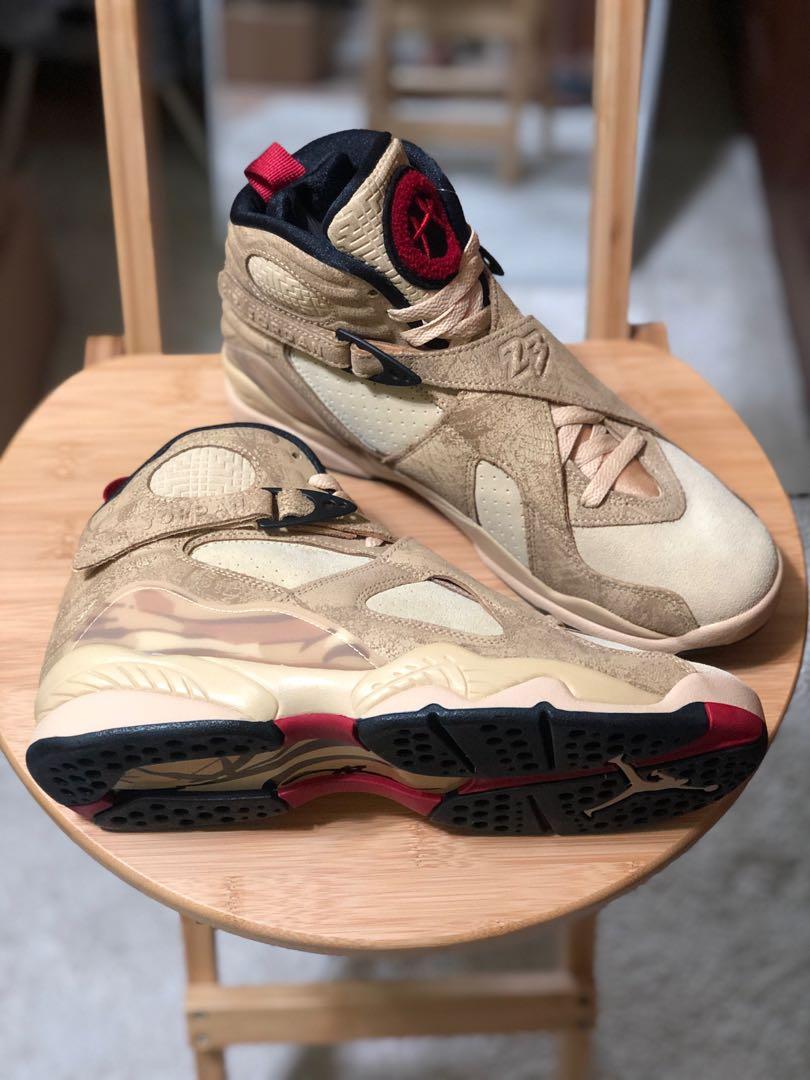 Jordan 8 Retro SE Rui Hachimura Black Samurai, Men's Fashion, Footwear ...