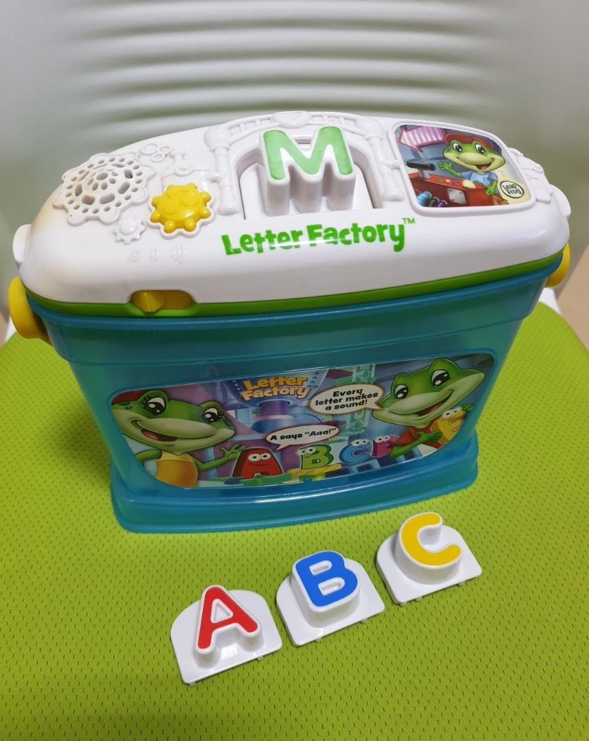 Leapfrog Letter Factory Letter Sound, Babies & Kids, Baby Monitors on ...