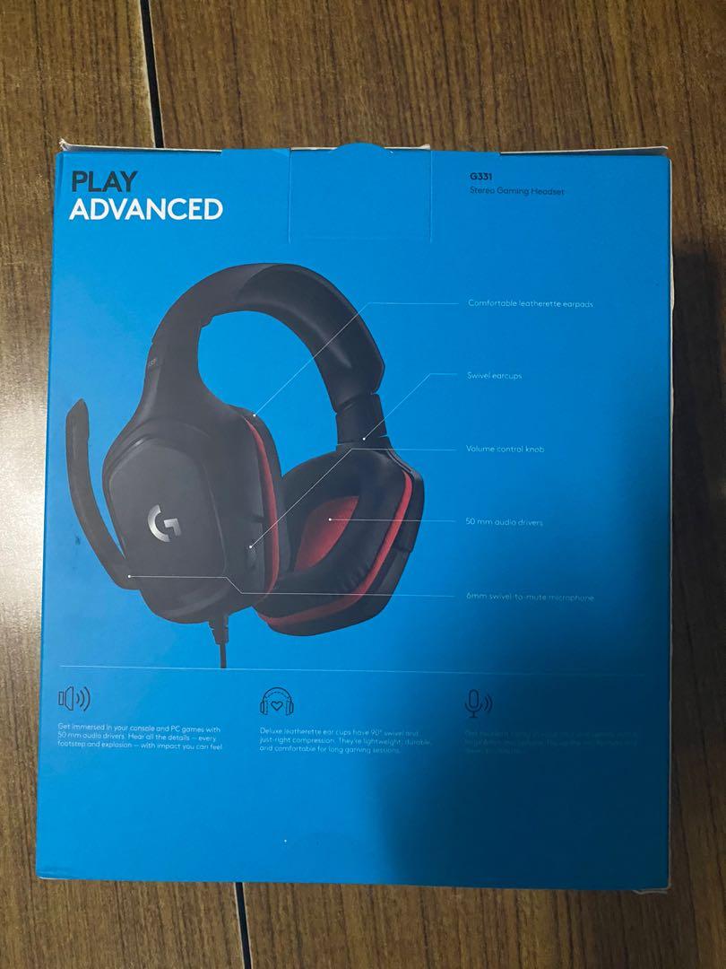 Logitech G331 Wired Gaming Headset, Audio, Headphones & Headsets on ...