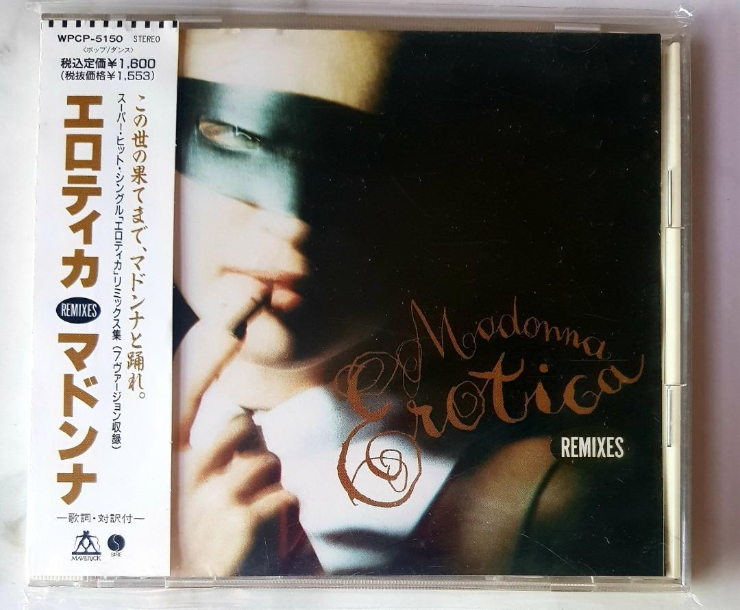 Madonna Erotica Japanese Maxi CD Single Japan, Hobbies & Toys, Music & Media, CDs & DVDs on ...