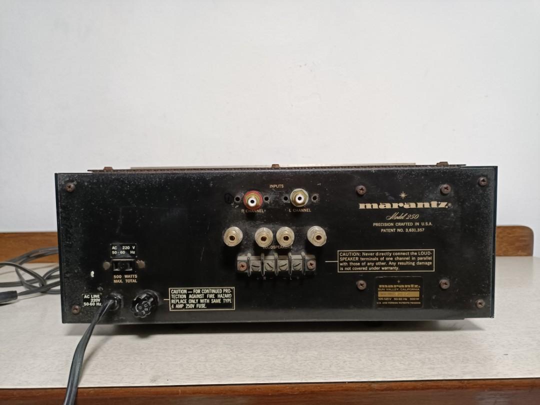 Marantz model 250, Audio, Soundbars, Speakers & Amplifiers on Carousell