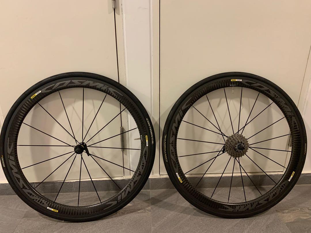 Mavic Cosmic Pro Carbon Exalith, Sports Equipment, Bicycles & Parts ...