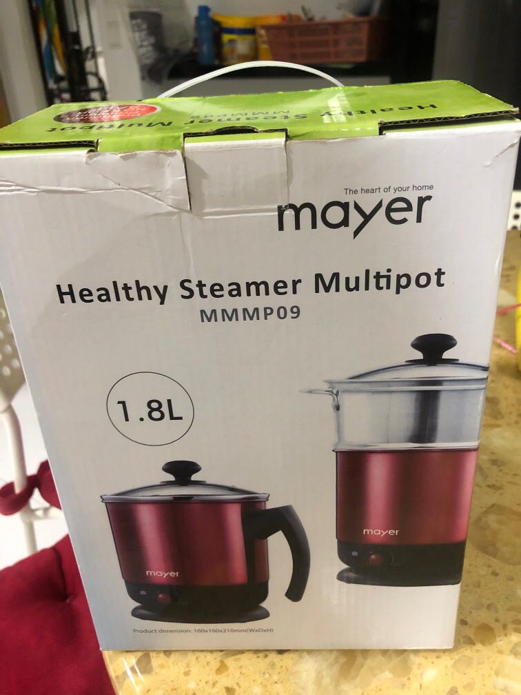 Mayer Healthy Steamer Multipot, TV & Home Appliances, Kitchen ...