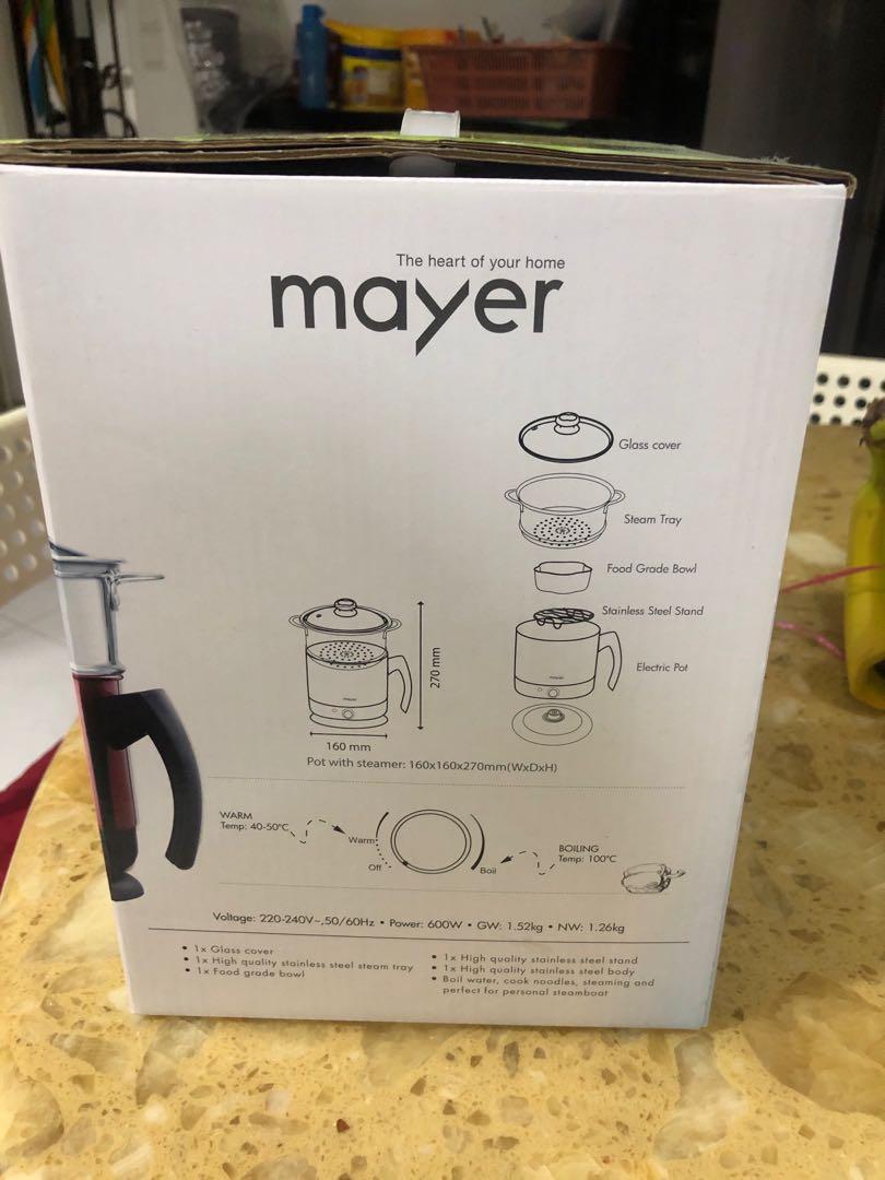 Mayer Healthy Steamer Multipot, TV & Home Appliances, Kitchen ...