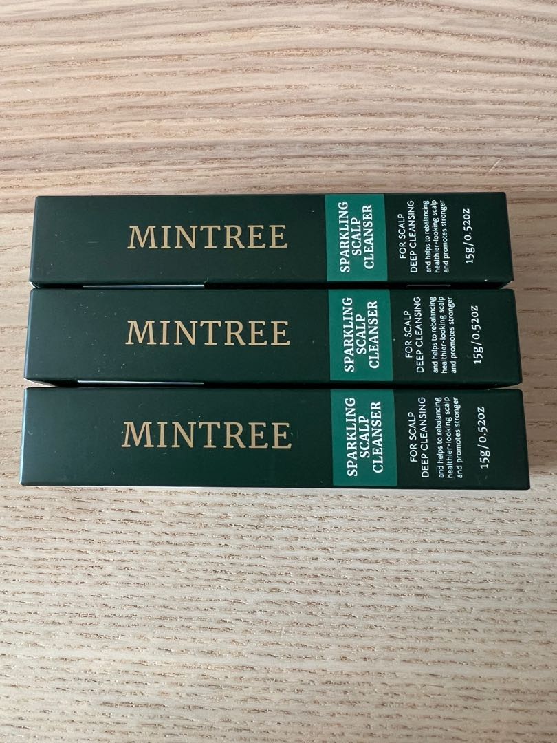 Mintree Sparkling Scalp Cleanser 15g, Beauty & Personal Care, Hair on ...