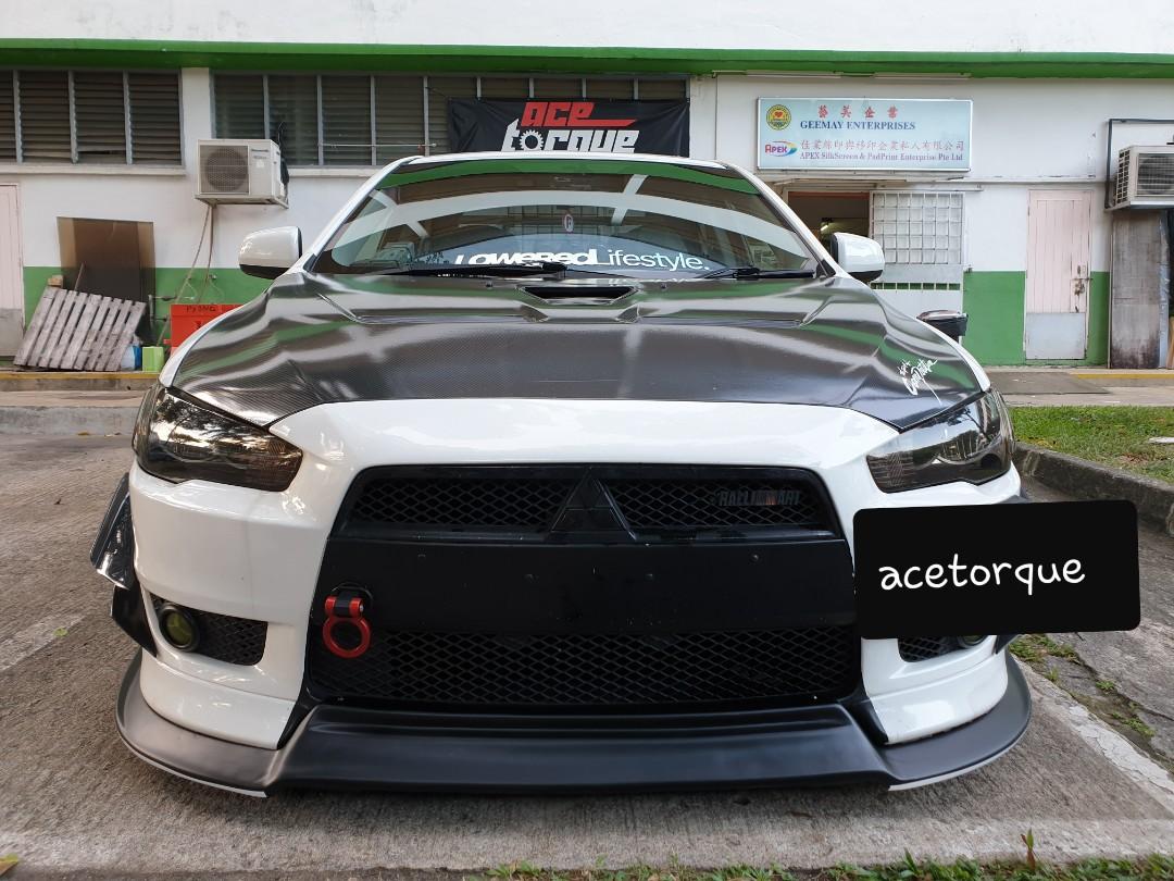 Mitsubishi Lancer EX Acessories EVO X Spoiler / Front Lip / GT spoiler ...