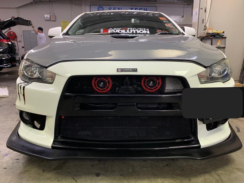 Mitsubishi Lancer EX Acessories EVO X Spoiler / Front Lip / GT spoiler ...