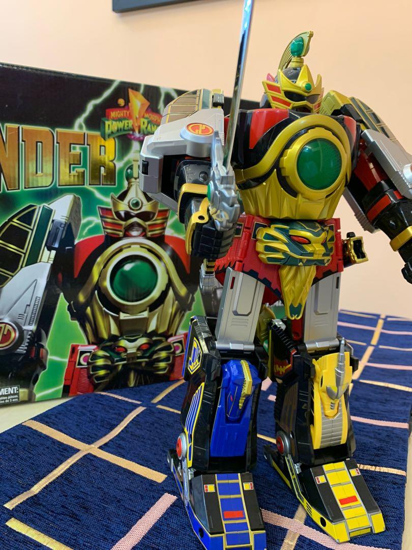 MMPR Legacy Thunder Megazord (Assault Team Inclusive), Hobbies & Toys ...