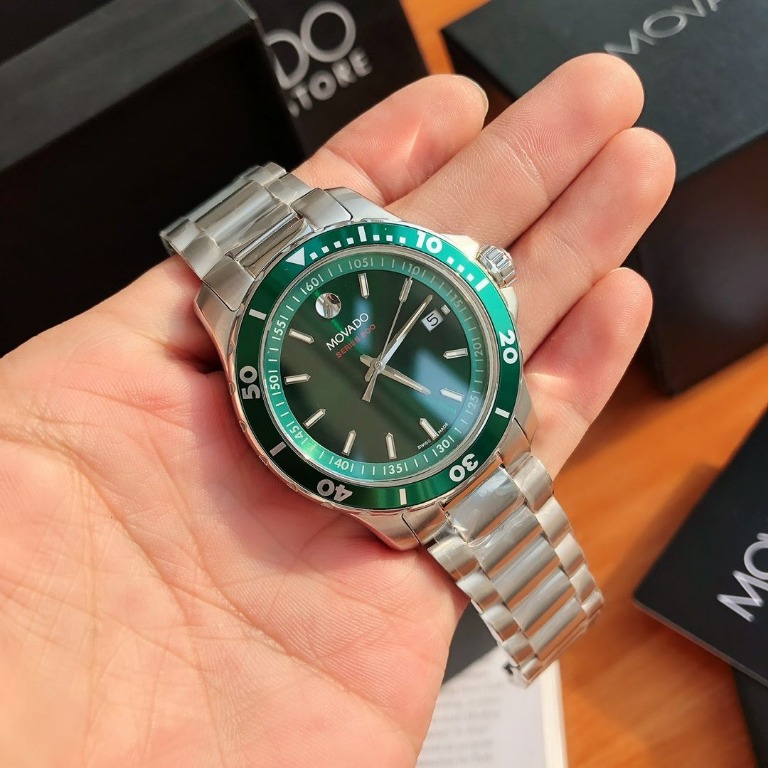 Mo.vado man's submariner diver watch versatile calendar chrono ...