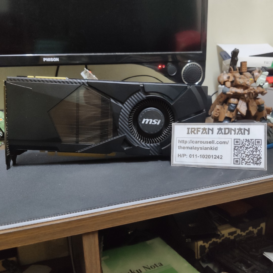 MSI Aero Nvidia RTX 2080 Super 8GB GDDR6X, Computers & Tech, Parts ...