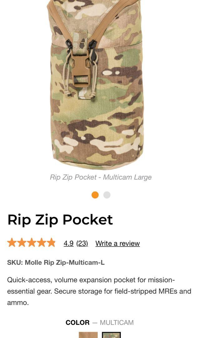 MYSTERY RANCH RATS PACK + (RIP ZIP PICKET x2), 運動產品, 行山及露營 - Carousell