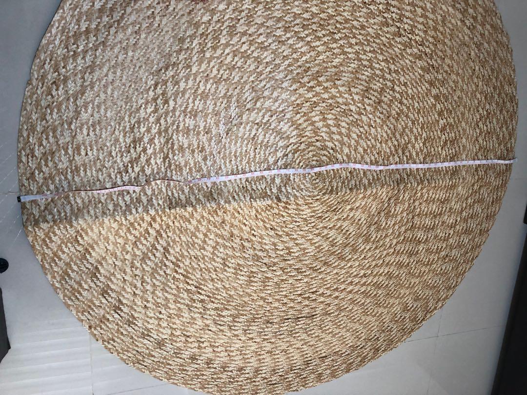 native buri mat, Furniture & Home Living, Home Decor, Carpets, Mats ...