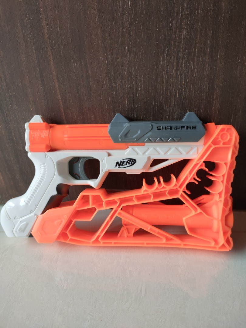 Nerf sharpfire blaster, Hobbies & Toys, Toys & Games on Carousell