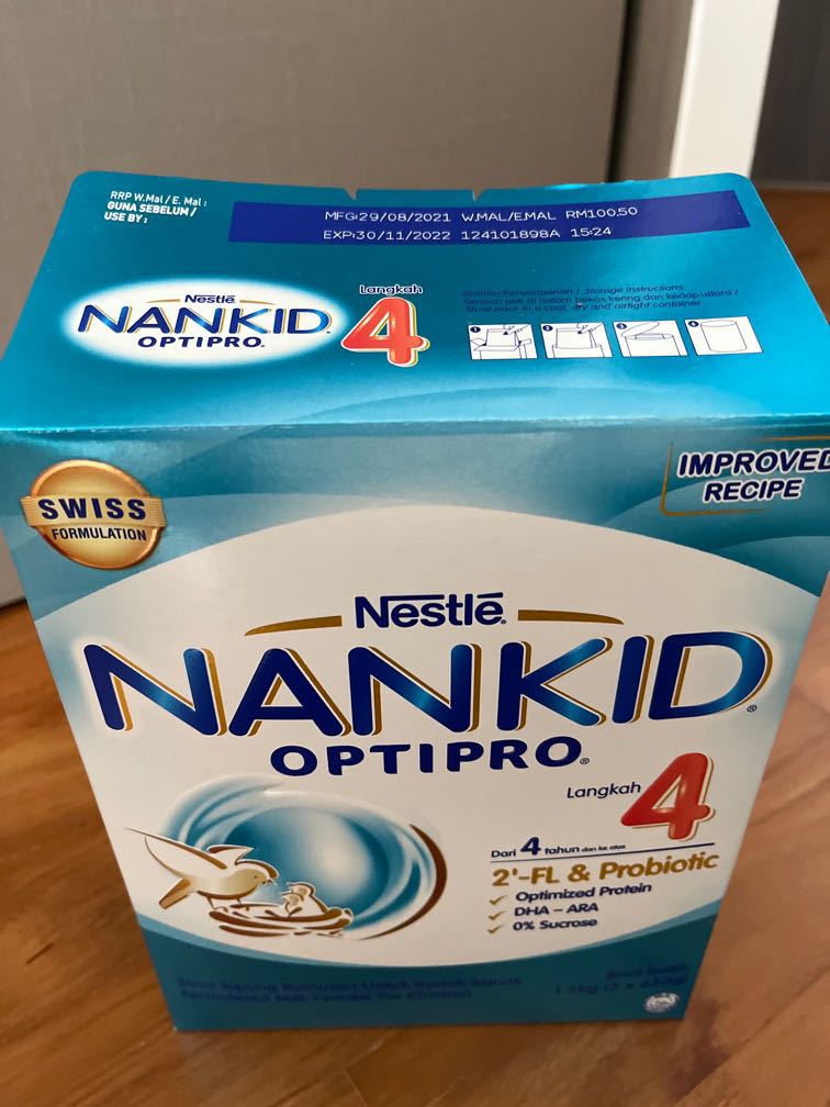 Nestle Nankid Optipro 4, Babies & Kids, Nursing & Feeding, Weaning ...