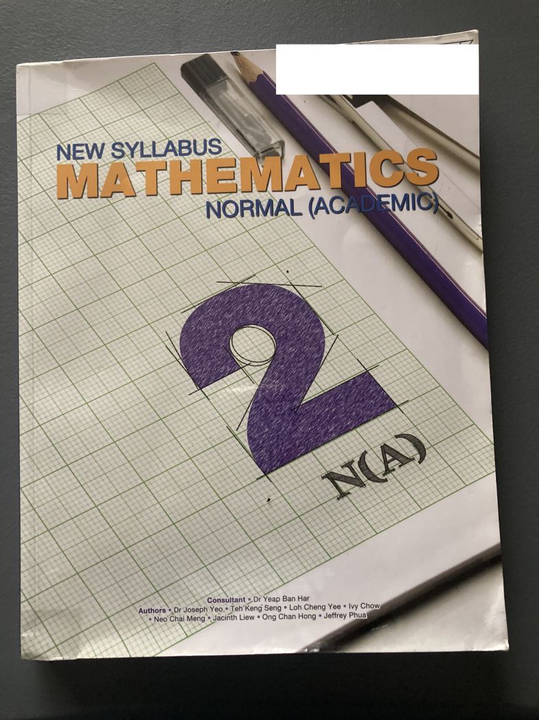 NEW SYLLABUS MATHEMATICS BOOK 2 (Normal/Academic), Hobbies & Toys ...