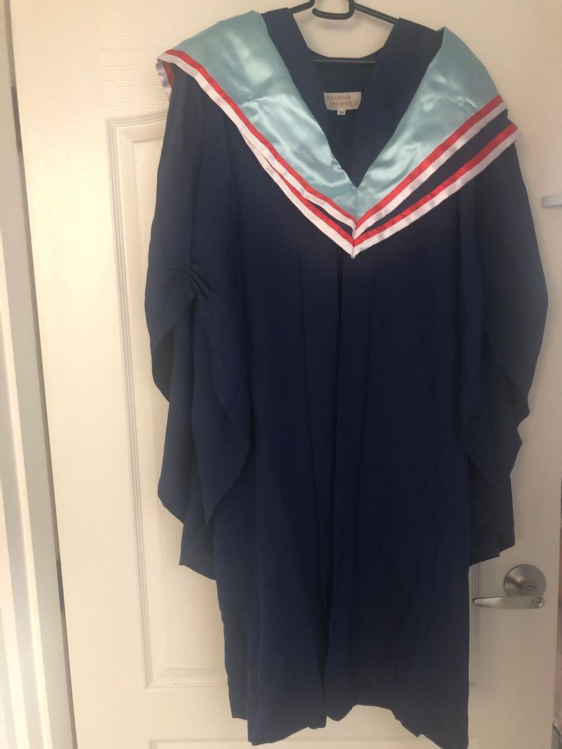 NIE Graduation Gown (Arts), Men's Fashion, Coats, Jackets and Outerwear ...